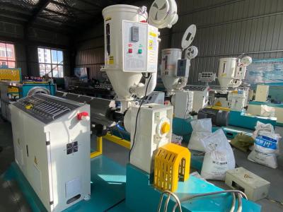 China 50-110mm Single Wall Corrugated Washer Pipe Extrusion Line PP PE for sale