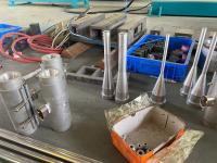 China 120kg/h PVC Pipe Making Machine Conical Double Screw Extruder for sale