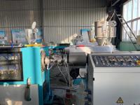 China 25-100mm HDPE PP Carbon Spiral Pipe Plastic Machine Production Line for sale