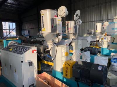 China 40-100mm PE Carbon Fiber Plastic Pipe Production Line Making Machine for sale