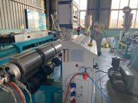 China 200-500mm Single Wall Corrugated Pipe Extrusion Line Plastic PVC/PE/PP/PPR for sale