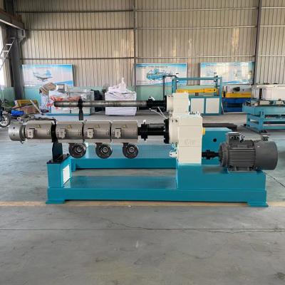 China 80-150kg/H Single Screw Extruder Machine for HDPE PP PE Single Wall Corrugated Pipe for sale