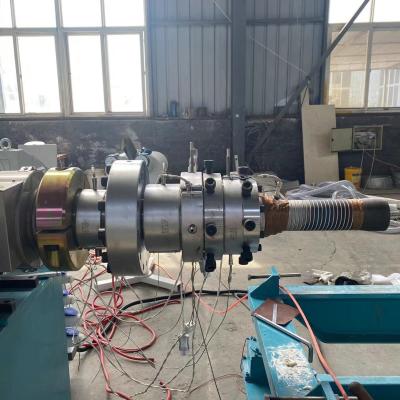 China Conical Twin Double Screw Extruder Machine Automatic For PVC Pipe Tube Pipe for sale