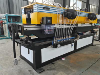 China PE PP EVA PVC PA Single Wall Corrugated Pipe Extrusion Line High Speed 10-50mm for sale