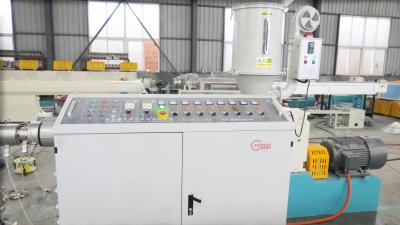 China Water Supply Plastic UPVC PVC Pipe Extruder Machine Double Screw 200kg/h for sale