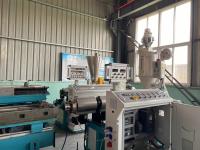 China PE PP Electrical Single Wall Corrugated Pipe Extrusion Line Plastic Wire Protect for sale