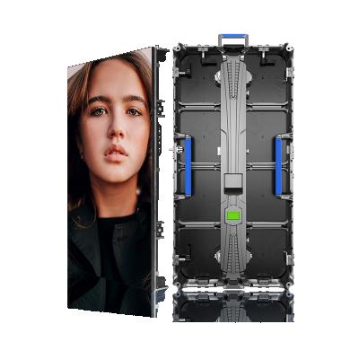 China Foldable Led Advertising Rental Die Casting Clear Full Color Outdoor P3.91 Aluminum Cabinet 500*1000mm Outdoor Display Screen for sale