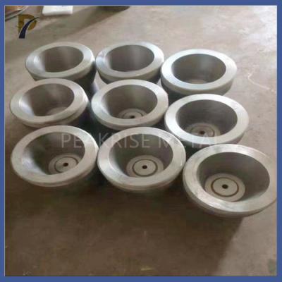 China Tungsten Iridium Alloy Flow Mouth for Quartz Glass Melting φ66x100 φ88x80 for sale