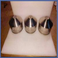 China Tungsten Iridium Alloy Flow Mouth for Quartz Glass Melting φ66x100 φ88x80 for sale
