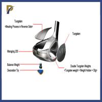 China Tungsten Copper Alloy Golf Counterweight 75WCu High Density 15.90 g/cm3 Custom Size for sale