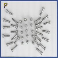 China Molybdenum Alloy Gasket Fastener 99.95% Purity Mo Ring Pin Screws for High Temperature Furnace for sale