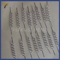 China 99.95% Pure Thoriated Tungsten Wire 0.1-2.0mm for Vacuum Coating Filament Heating Wire for sale