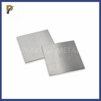 China ASTM B760 Tungsten Sheet 0.1-4.0mm Cold Rolled Tungsten Alloy Plate for Lighting Electronics for sale