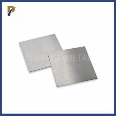 China ASTM B760 Tungsten Sheet 0.1-4.0mm Cold Rolled Tungsten Alloy Plate for Lighting Electronics for sale