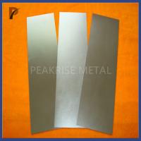 China ASTM B760 Tungsten Sheet 0.1-4.0mm Cold Rolled Tungsten Alloy Plate for Lighting Electronics for sale
