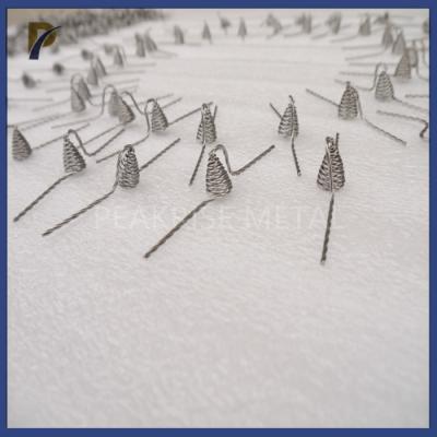 China Tapered Plated Tungsten Wire 1mm for Vacuum Electroplating Coil 24V 100W for sale