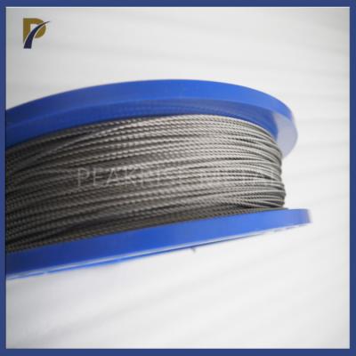 China 99.95% Pure Tungsten Wire Filament Heater 4 Strands Twisting Wire for Vacuum Coating for sale