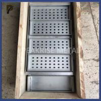 China Welding Molybdenum Boat TZM Boat 0.15-3mm Plate High Strength Sintering Container for sale