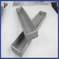 China Custom Riveted Molybdenum Lanthanum Boat 0.3-0.7% La Corrosion Creep Resistance Evaporation Boat for sale