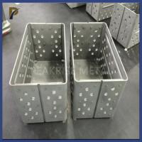 China Custom Riveted Molybdenum Lanthanum Boat 0.3-0.7% La Corrosion Creep Resistance Evaporation Boat for sale