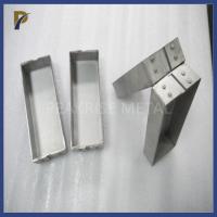 China Custom Riveted Molybdenum Lanthanum Boat 0.3-0.7% La Corrosion Creep Resistance Evaporation Boat for sale