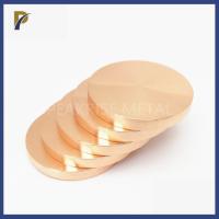 China Molybdenum Copper Alloy Disc Heat Sink 2 Inch Diameter 50.8mm High Thermal Conductivity for sale