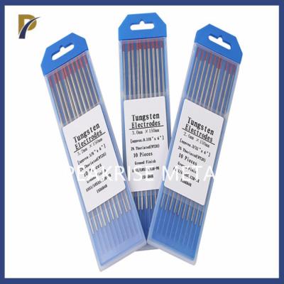 China Thorium Cerium Tungsten Welding Electrode 0.5-12mm Diameter for Aluminum Carbon Steel for sale