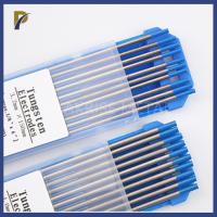 China WY20 Yttrium Tungsten Electrode 2.0mm Blue Tip for Stainless Steel Welding High Performance for sale