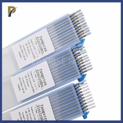 China WZ8 White Zirconium Tungsten Electrode 2.4mm x 175mm for AC TIG Welding Aluminum for sale