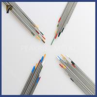 China Polished TIG Welding Tungsten Electrodes Rod 0.5-25mm Diameter Green Red Tungsten Electrode for sale