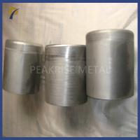 China Sintered 99.95% Tungsten Crucible for Vacuum Melting Furnace 2600°C for sale