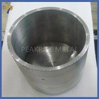 China Sintered High Purity Tungsten Crucible 240mm Diameter for Rare Earth Smelting Furnace for sale