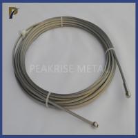 China 4.5mm Pure Tungsten Alloy Wire Rope for Single Crystal Furnace 19x7 Structure 19145N Load for sale