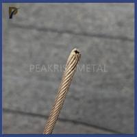 China 99.95% Pure Tungsten Wire Rope W1 Grade 2.5mm for Single Crystal Furnace High Strength for sale