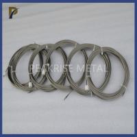 China 19x7 Tensile Wear Resistant Tungsten Wire Rope 1mm for Single Crystal Furnace High Quality for sale