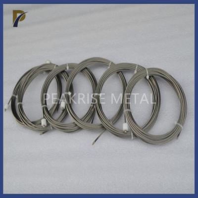 China 19x7 Tensile Wear Resistant Tungsten Wire Rope 1mm for Single Crystal Furnace High Quality for sale