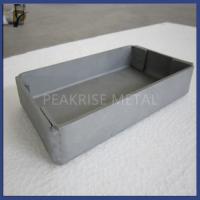 China Welded Tungsten Boat 99.95% Purity High Temperature Vacuum Furnace 2600°C for sale