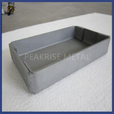 China Welded Tungsten Boat 99.95% Purity High Temperature Vacuum Furnace 2600°C for sale
