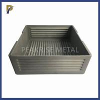 China 99.95% Sintered Tungsten Boat ASTM B770 High Temperature Resistance for Vacuum Furnace Industry for sale