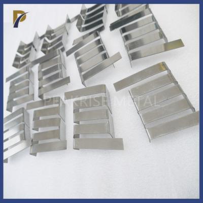 China 99.95% Foldable Tungsten Boat for Vacuum Coating Stamping Tungsten Boat 1mm Hole for sale
