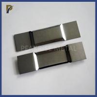 China Flat Bottom Stamped Pure Tungsten Boat for Evaporation 0.2mm 10x100mm for sale