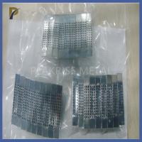 China Custom Stamping Tungsten Boat Special Shaped 0.3mm 16x104mm for Vacuum Coating for sale