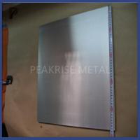 China Pure Molybdenum Electrode Plate 3-25mm Thickness for Fiberglass Kiln High Density 10.2g/cm3 for sale