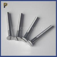 China TZM Titanium Zirconium Molybdenum Alloy Bolt Screw M3 M4 M5 M6 M8 M10 M12 M14 Slotted Pan Head for sale