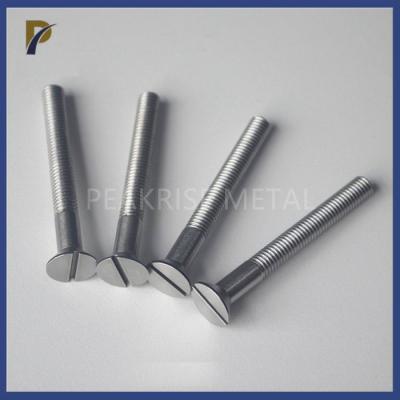 China TZM Titanium Zirconium Molybdenum Alloy Bolt Screw M3 M4 M5 M6 M8 M10 M12 M14 Slotted Pan Head for sale