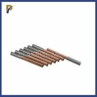 China WCu10 Tungsten Copper Spot Welding Electrode Rod 16.75 g/cm3 Density 27% IACS Conductivity for sale