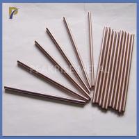 China W90Cu10 Tungsten Copper Alloy Rod 15mm Diameter Copper Tungsten Bar 16.75g/cm3 Density for sale