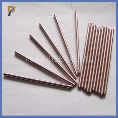 China W90Cu10 Tungsten Copper Alloy Rod 15mm Diameter Copper Tungsten Bar 16.75g/cm3 Density for sale