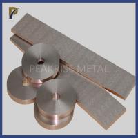 China W80Cu Tungsten Copper Alloy Plate 100x100mm for Electrical Contact Material for sale