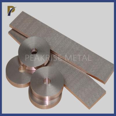 China W80Cu Tungsten Copper Alloy Plate 100x100mm for Electrical Contact Material for sale